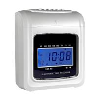 China LCD Display Digital Time Recorder Punch Card Machine TM268D 500000 Prints for sale