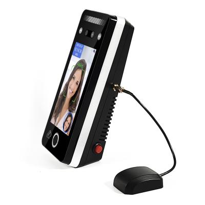 China Biometric Face Recognition Employee Time Attendance Machine Portable for sale