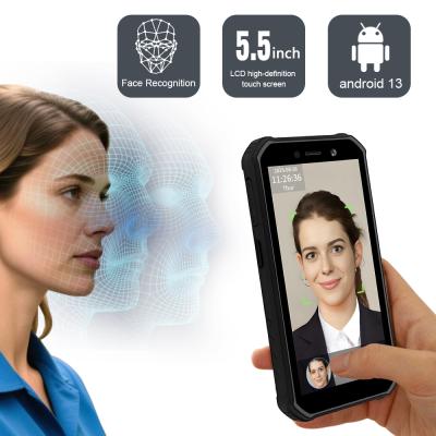 China Portable Time Attendance System Android Biometric Facial Recognition Terminal for sale