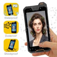 China Mobile Rugged IP68 Face Recognition 4G Android Time Attendance Terminal ， with NFC & QR Scanner for sale