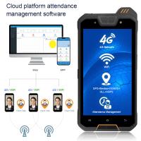 China Mobile Rugged IP68 Face Recognition 4G Android Time Attendance Terminal NFC QR Scanner for sale