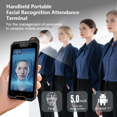 China Smart Android Biometric Facial Recognition Access Control Attendance System 7 Inch for sale
