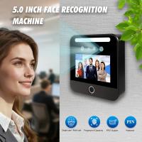 China Face Recognition Access Control Terminal 5 Inch Touch Screen Palm Vein Biometric SDK API 4G for sale
