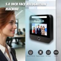China Cloud Based Face Recognition Attendance Machine Built-in Backup Battery and 4G SIM GSM for sale