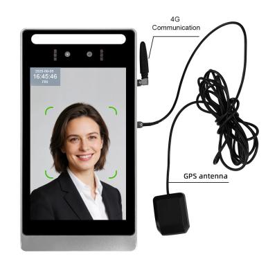 China SI-A08 Android Face Recognition Terminal 8 Inch Touchscreen 10000 User Capacity Binocular Liveness Detection for sale