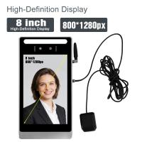 China SI-A08 Android Face Recognition Terminal 8 Inch Touchscreen 10000 User Capacity Binocular Liveness Detection for sale
