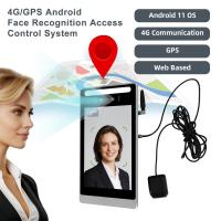 China SI-A08 Android Face Recognition Terminal 8 Inch Touchscreen 10000 User Capacity Binocular Liveness Detection for sale