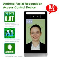 China RK3568 8 Inch Android AI Face Recognition Access Control Machine for Turnstile Gate for sale