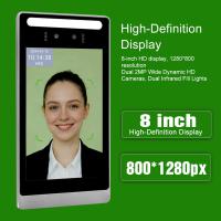 China RK3568 8 Inch Android AI Face Recognition Access Control Machine for Turnstile Gate for sale