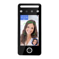 China Biometric Palm Vein Face Fingerprint Time Attendance Clock System 10000 Capacity 5 Inch Touch Screen for sale