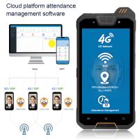China Portable Handheld Face Recognition Device GPS NFC QR Scanner IP68 Rugged Mobile Attendance for sale