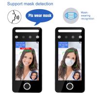 China 5 Inch Touch Screen Multi Mode Professional Face Fingerprint RFID Access Control Machine With RS485 for sale