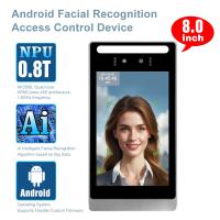 China SI-A08 Android Face & Palm Vein Recognition Access Control Terminal Binocular Liveness Detection for sale