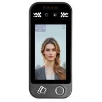 China 5 Inch Touch Screen Face Fingerprint QR Code Access Control System Waterproof Time Attendance Device for sale