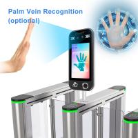 China 5 Inch Touch Screen Face Fingerprint QR Code Access Control System Waterproof Time Attendance Device for sale