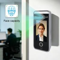 China AI Face Fingerprint Time Attendance Access Control 4.3 Inch RFID QR Password Multiple Authentication for sale