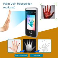 China AI Face Fingerprint Time Attendance Access Control 4.3 Inch RFID QR Password Multiple Authentication for sale