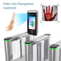 China AI Dynamic Face Recognition Access Control Attendance Machine Fingerprint Password Card Door Lock Security System for sale