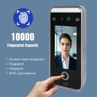 China Intelligent Biometric Access Control and Time Attendance Terminal with Touch Screen and Dual Camera for sale