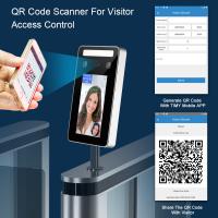 China IP65 Waterproof Face Recognition Door Lock Password Card Attendance Machine for sale