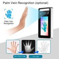 China IP65 Waterproof Face Recognition Door Lock Password Card Attendance Machine for sale