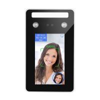 China IP65 Waterproof Face Recognition Door Lock Password Card Attendance Machine for sale