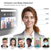 China WIFI Employee  AI Face Time Attendance Machine Staff Fingerprint Scanner Clock in and out Machine Time Recorder for sale