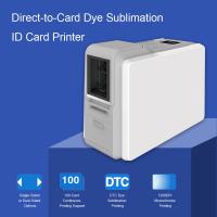 China Dual-Sided Printing Card Printer with Thermal Dye-Sublimation and 300DPI Resolution for PVC ID Card Printing for sale