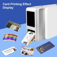 China Dual-Sided Printing Card Printer with Thermal Dye-Sublimation and 300DPI Resolution for PVC ID Card Printing for sale
