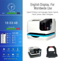 China AP50 New Digital Time Stamp Check-In Clock with TFT Display for Time Recording for sale
