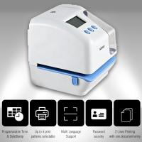 China Numbering Ticket Date Time Stamp Machine Job Costing Punch Clock Attendance Recorder 9 Pin Dot Matrix USB Data Export for sale