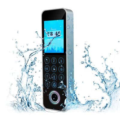 China Outdoor IP67 Waterproof Fingerprint Access Control Terminal 3000 Capacity Free SDK for sale