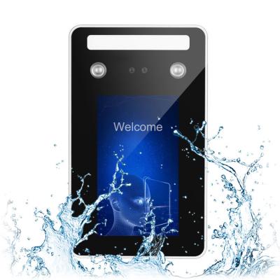 China 2.5m Biometric Face Recognition Attendance System with 10000 User Capacity IP65 Waterproof for sale