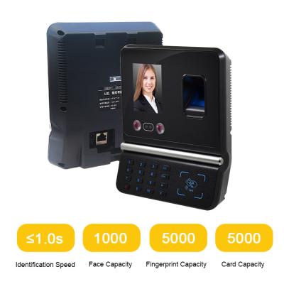 China Multi Language 5K Fingerprint SDK Biometric Time Attendance with Face Recognition for sale