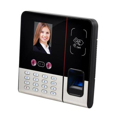 China Battery Operated 2.8 inch Face Recognition Attendance Machine for sale