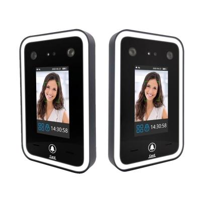 China Infrared Camera Long Range Face Recognition Attendance Machine 10000 Face Capacity 12V DC for sale