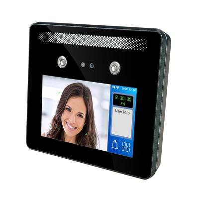 China TIMMY 5 Inch Biometric Face Recognition System 10000 Face Capacity QR Code Time Attendance for sale