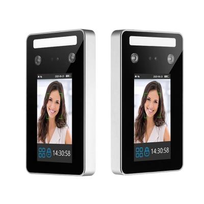 China IP67 Waterproof 5 Inch HD Touch Screen Biometric Attendance Machine 10000 Face Capacity for sale