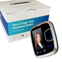 China Biometric Face Recognition Attendance Machine 4.3 Inch Touch Screen 1500 Face Capacity for sale