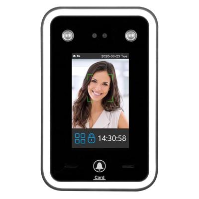 China SDK Face Recognition Machine 4.3 Inch Touch Screen 10000 Face Capacity WiFi TCP/IP Time Attendance Access Control for sale