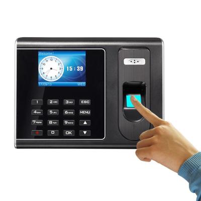 China Smart RFID Card Fingerprint Time Attendance System 3000 Templates 230000 Transactions for sale