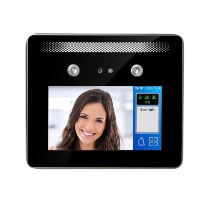 China WiFi Dynamic Face Recognition Time Attendance System 200W HD Camera 10000 Users for sale