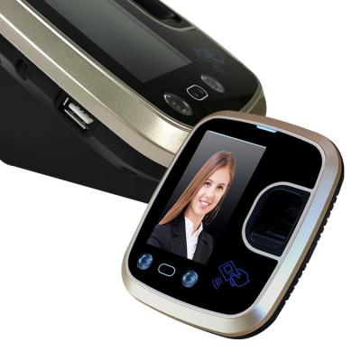 China 4.3 Inch Touch Screen Biometric Face Recognition System 1500 Face Capacity RFID for sale
