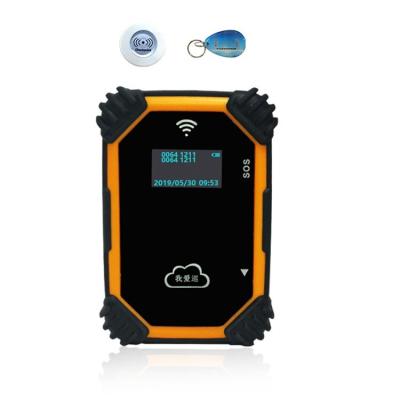 China GPRS Waterproof IP67 Security Guard Patrol Tracking System with GPS and 1800mAh Battery for sale