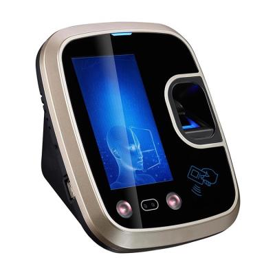 China Biometric Fingerprint Time Attendance System 1500 Face Capacity 5000 Fingerprint Capacity for sale
