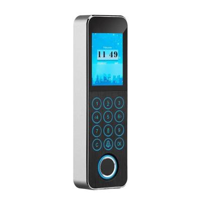 China IP65 Biometric Fingerprint Access Control with 2 Inch Touch Screen and 3000 Face Capacity for sale