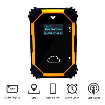 China Cloud Based Guard Tour System 1800mAh Lithium Battery Drop Resist RFID Patrol for sale