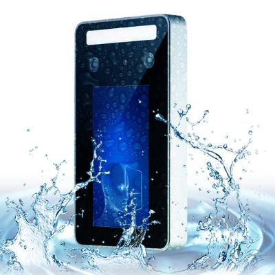 China Dynamic RFID Biometric Face Recognition Attendance System 10000 User Capacity 5 Inch Touch Screen for sale