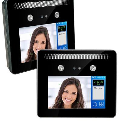 China 5 Inch Linux Face Recognition Door Access System 10000 Face Capacity 12V DC for sale