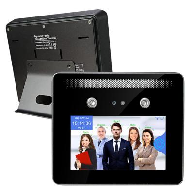 China 5 Inch Touch Screen Face Recognition Attendance Machine with RFID Card 5000 Face Capacity for sale